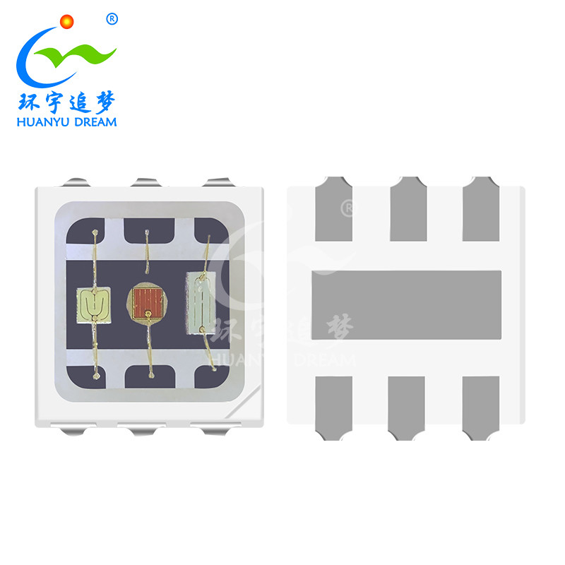 1.5W 1개의 RGB SMD LED 칩 3030 120° 시야각에 대하여 다 색깔 SMD LED 3